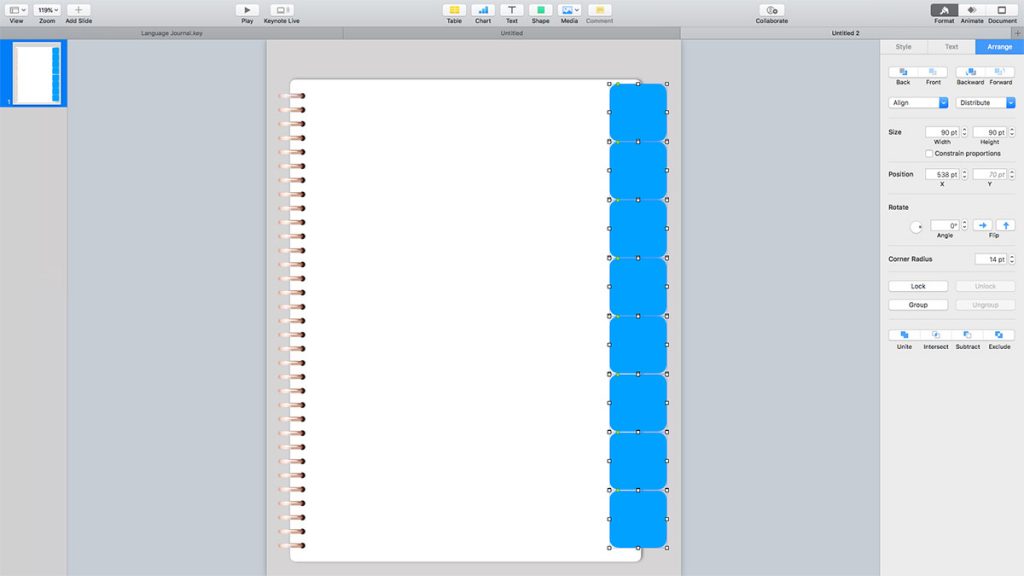 How to Create Your Own Digital Language Journal in Keynote - Fluency ...